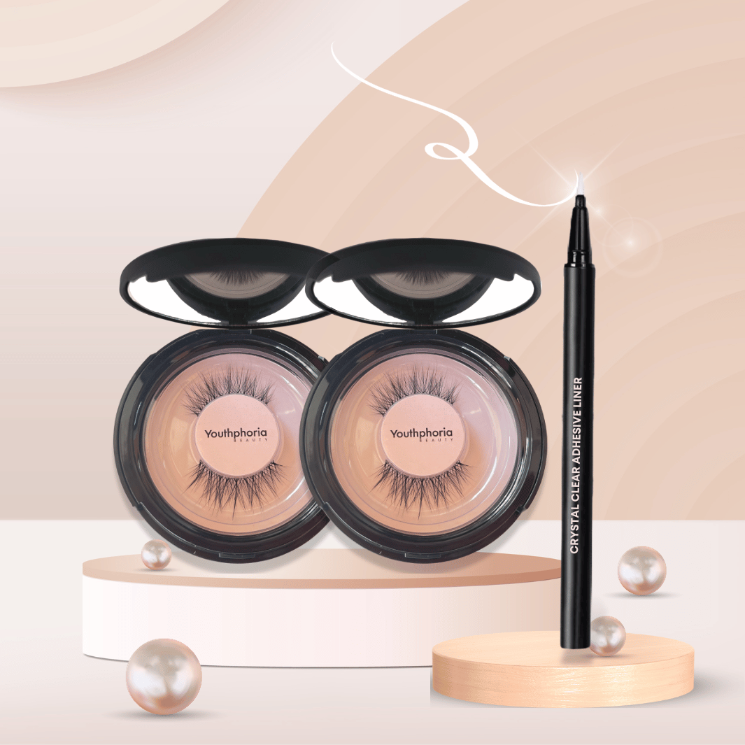 Crystal Clear False Eyelashes & Liner Kit - Duo - Australia Magnetic ...